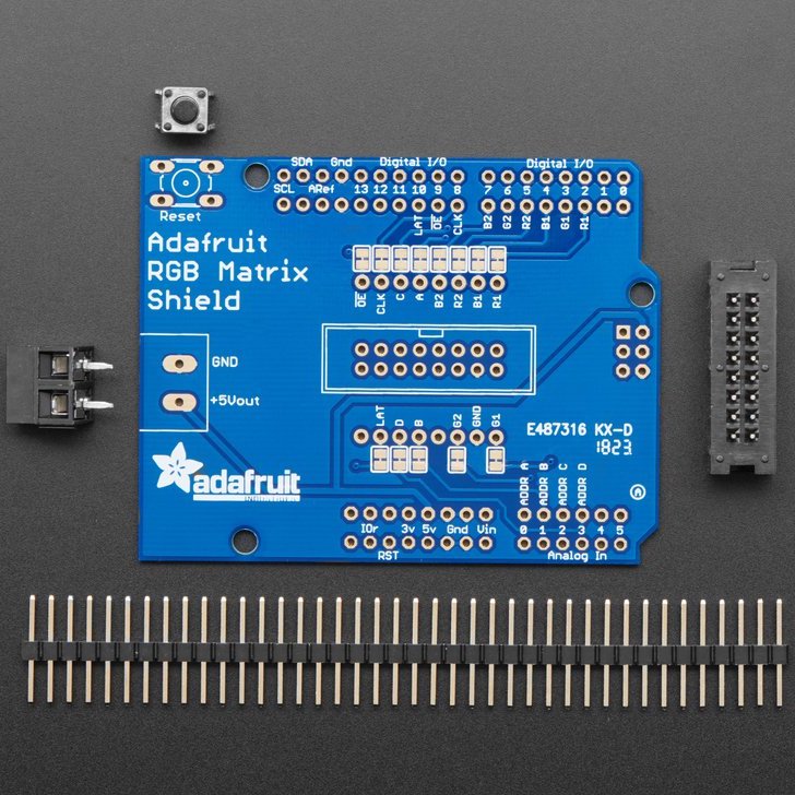 Adafruit Rgb Matrix Shield Für Arduino